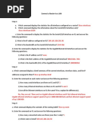 Router Configuration and Verification Guide | PDF | Router (Computing ...