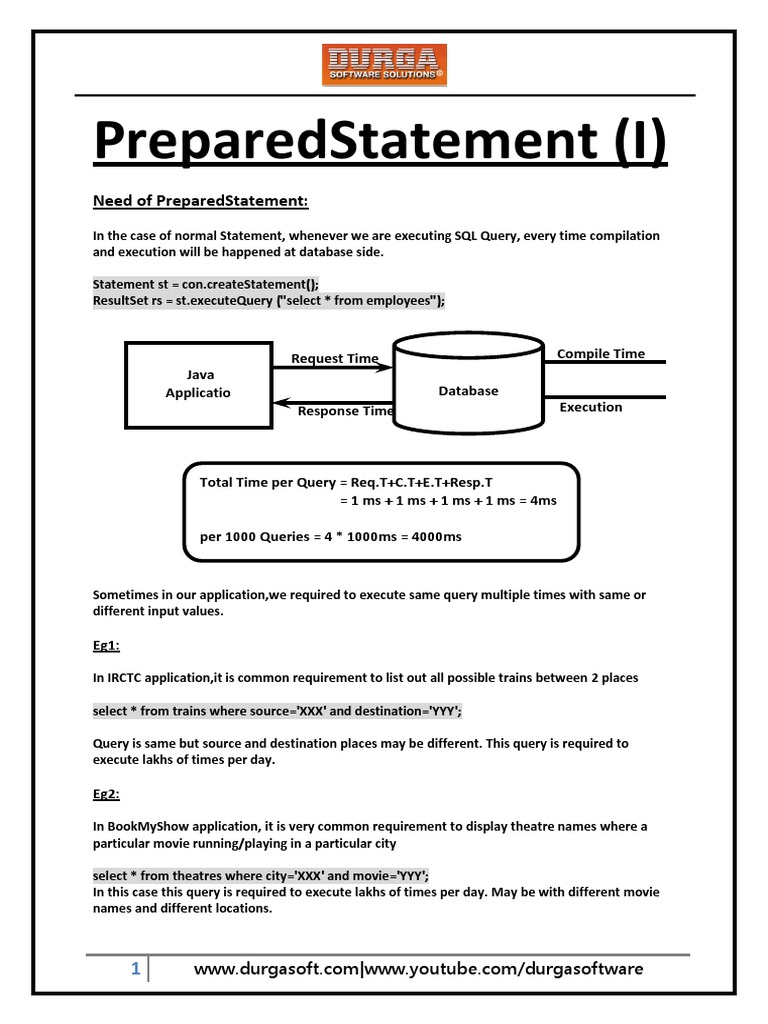 Complete JDBC Programming Part 2 | PDF | Parameter (Computer Programming) | Pl/Sql
