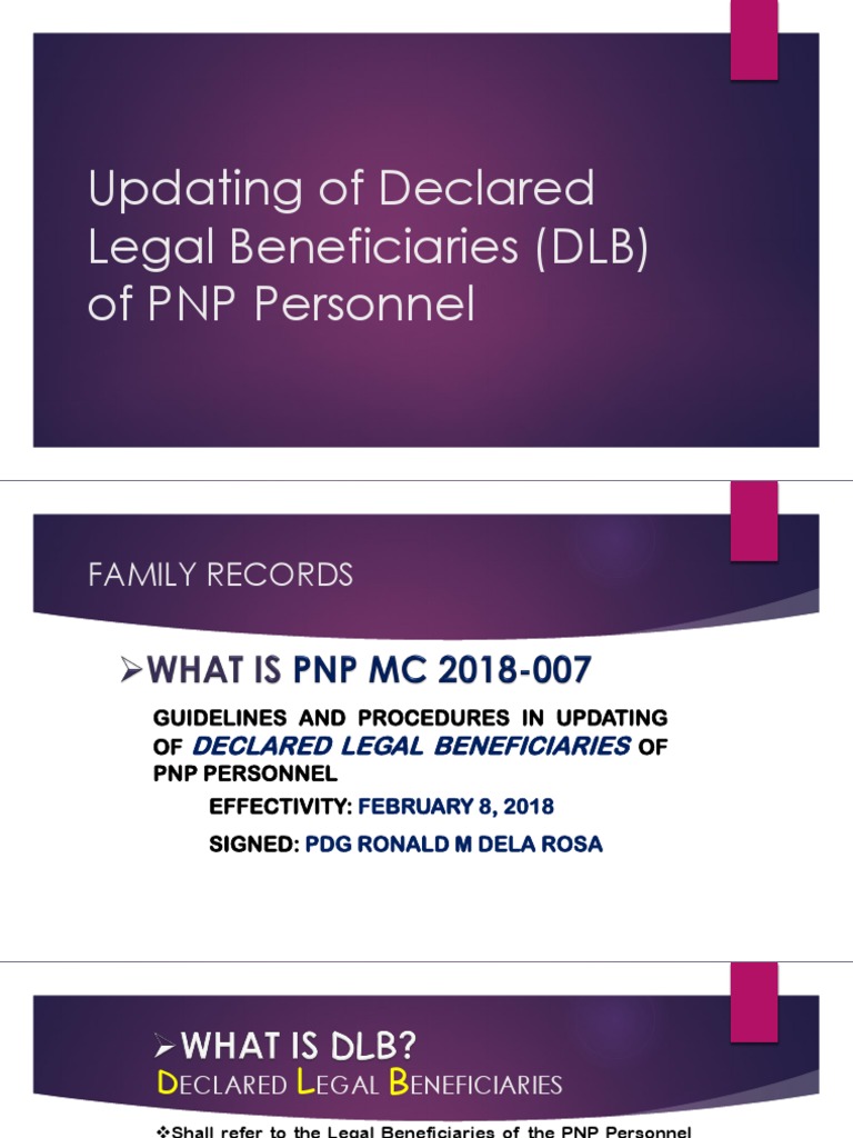 CDLB Familyrec Update Sppo | Download Free PDF | Marriage | Justice