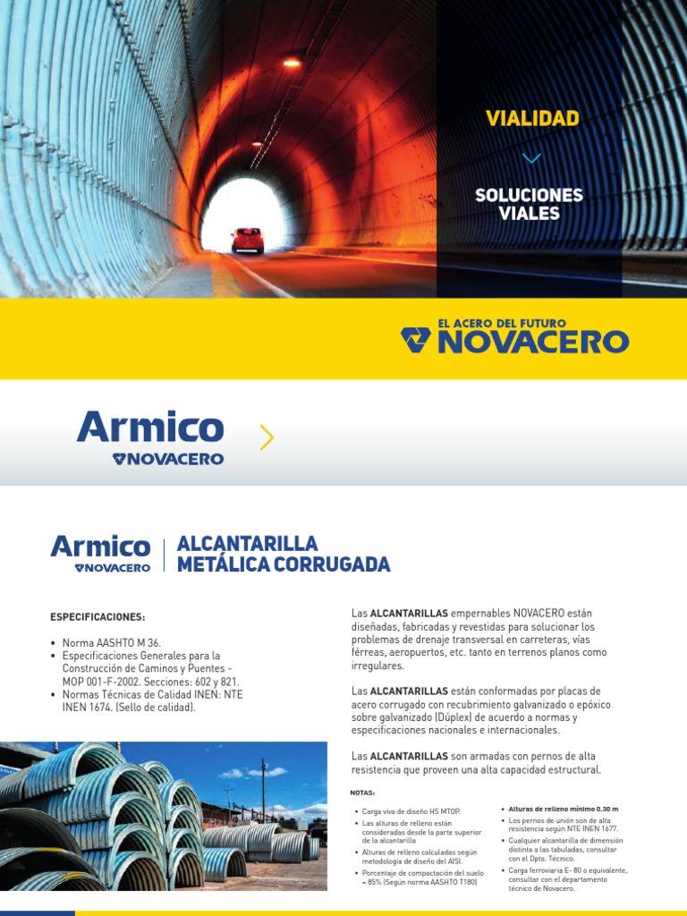 ARMICO CATALOGO A4 2018 28ago | PDF | Revestimiento | Hormigón