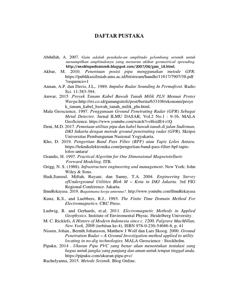 Daftar Pustaka 123132131 | PDF | Social Science | Technology & Engineering