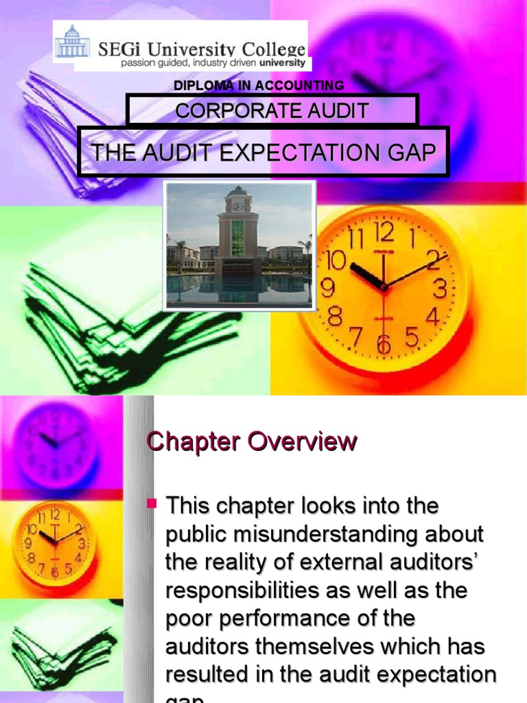 5 CA Audit Expectation Gap | Auditor's Report | Audit