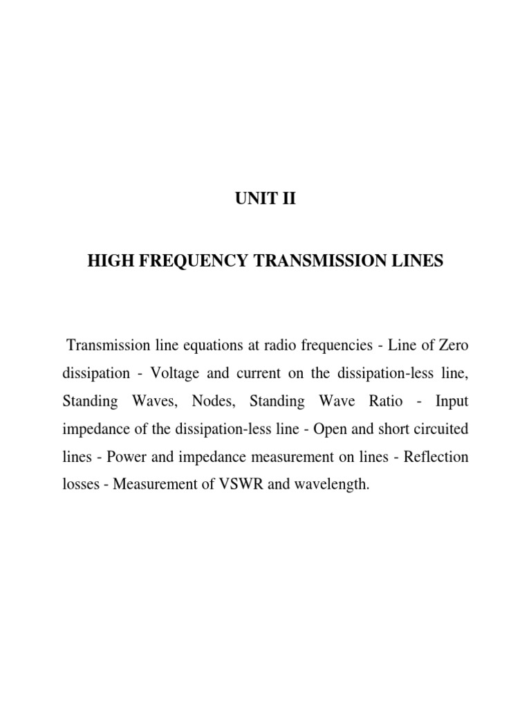 Unit 2 TLRF Systems | PDF