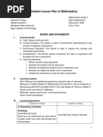 Detailed Lesson Plan in Grade 5 Mathematics | PDF | Prime Number ...