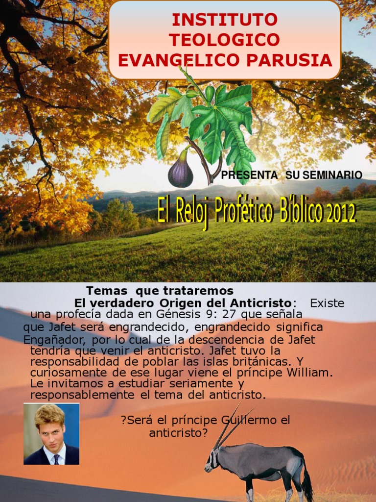 Reloj Profético Matemático Bíblico | PDF | Reino Unido | Demonios