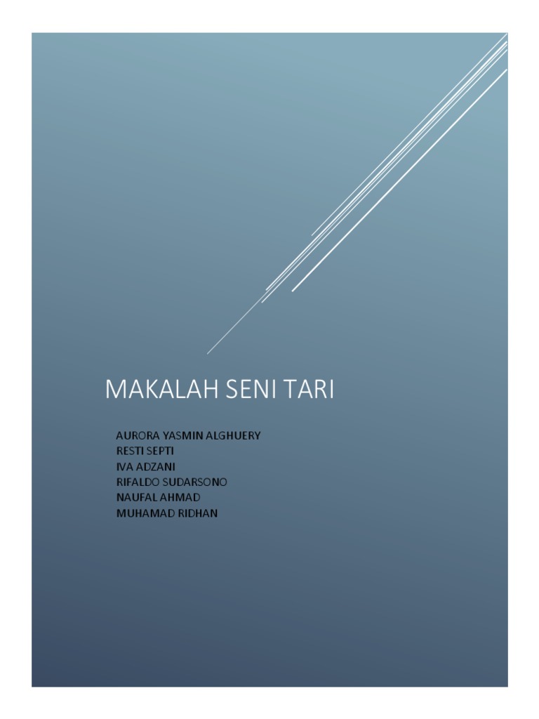 Sinopsis Tari Tor | PDF