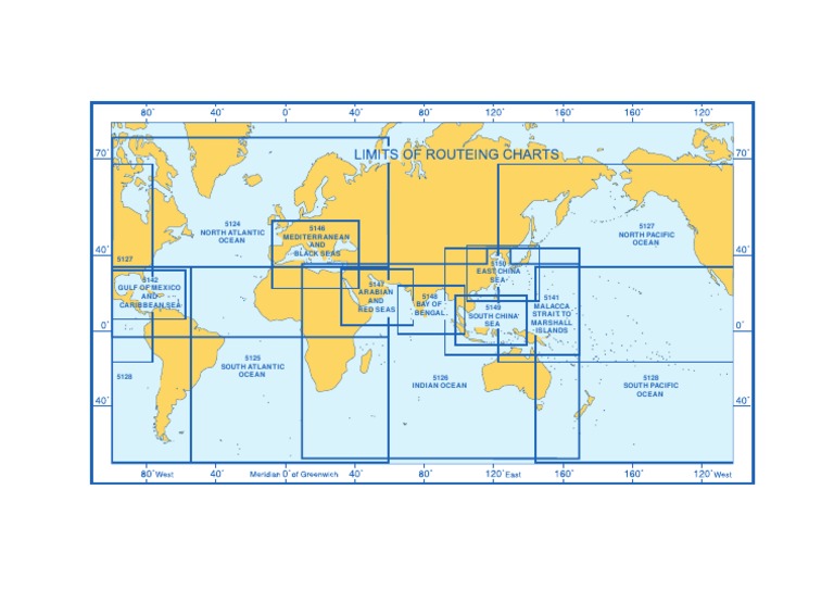 Routeing Charts Limits 2018 | PDF