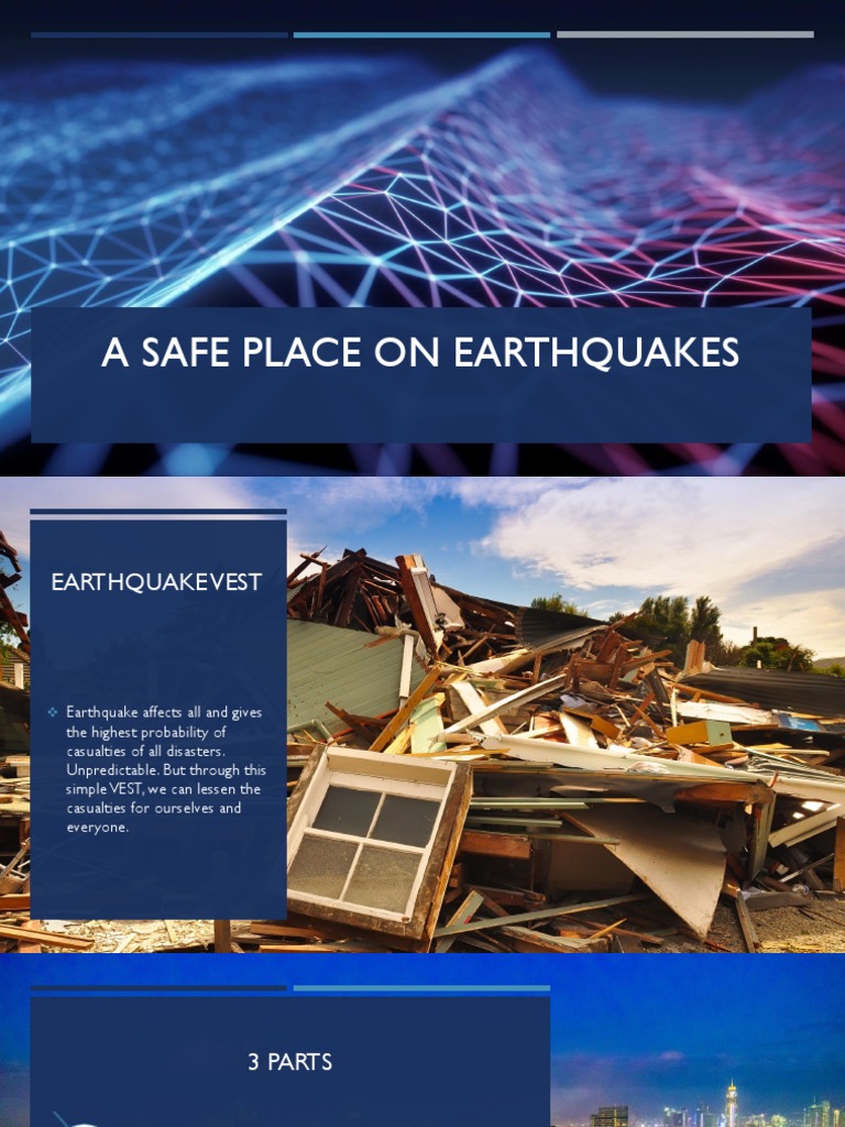 Earthquake Safety Vest Guidelines | PDF