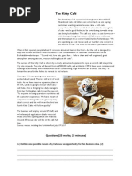 Average Day at Cat Cafe | PDF