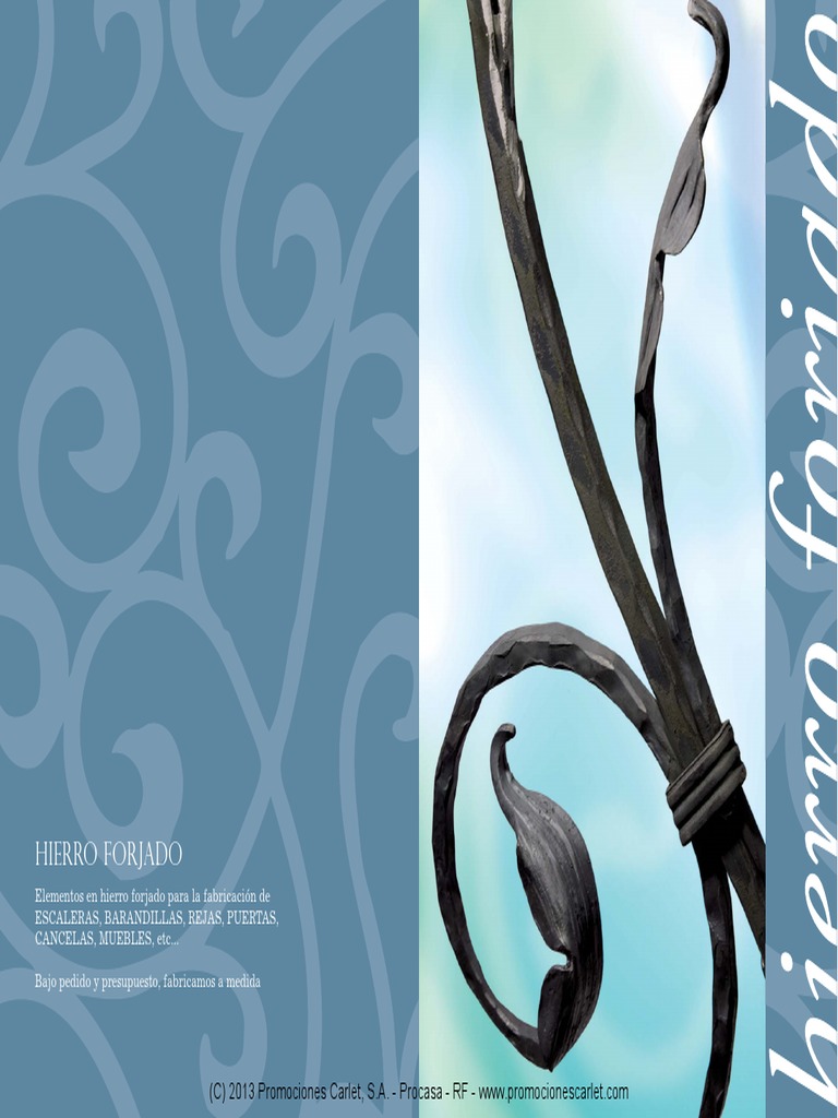 Catalogo de Hierro Forjado | PDF