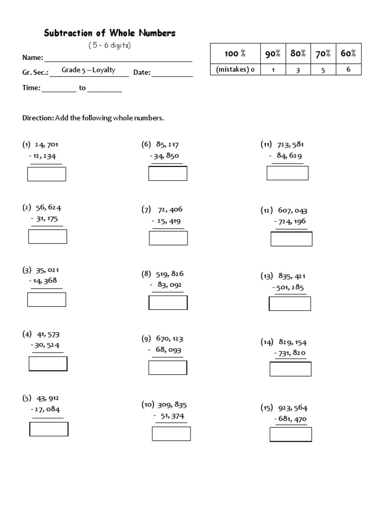 Math Skill Act 2 Elem | PDF | Technology & Engineering