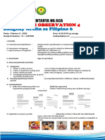 Detailed Lesson Plan in Filipino 6 (Sanhi at Bunga) | PDF