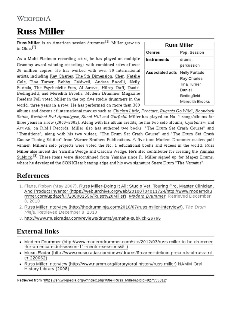 Russ Miller | PDF