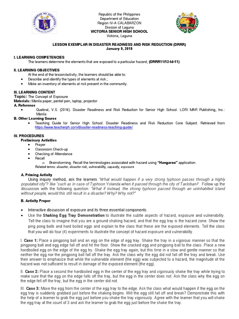 Lesson Exemplar-2nd Cot | PDF