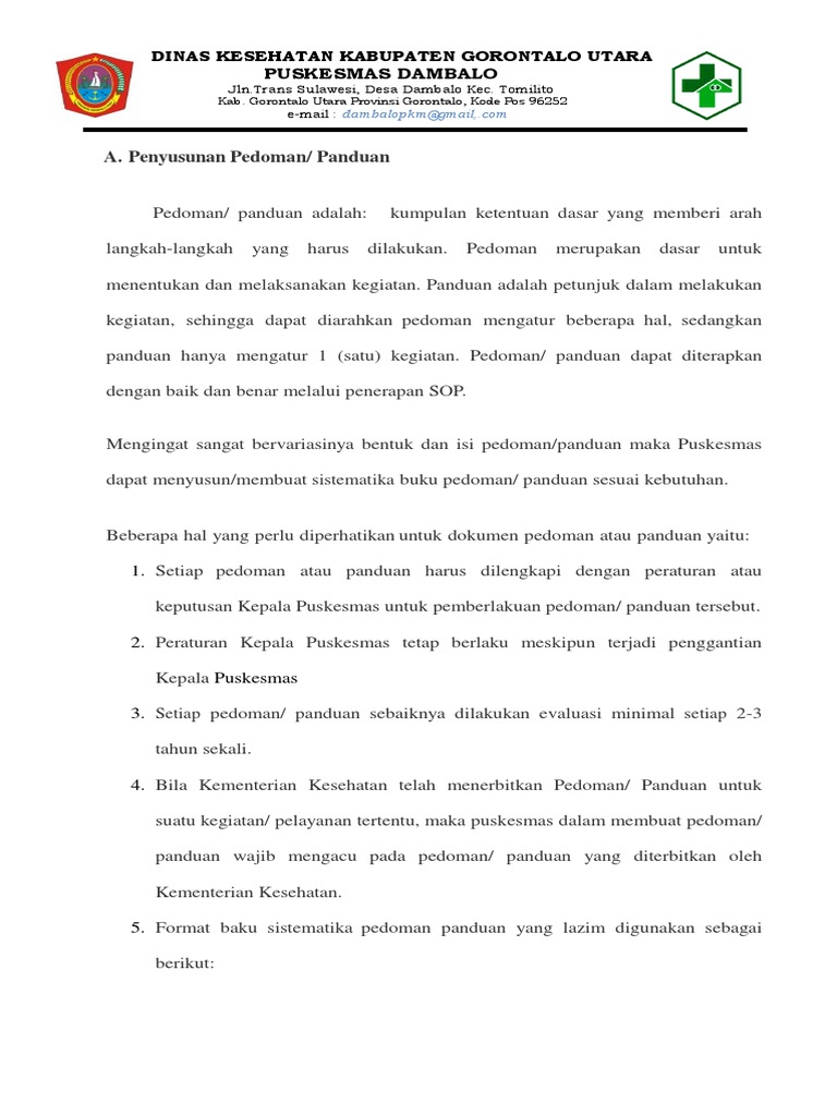 EP 3.1.1.3 Pedoman Mutu Tambahan Lagi | PDF