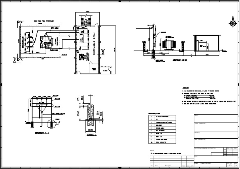 33KV Substation Layout-Model | PDF
