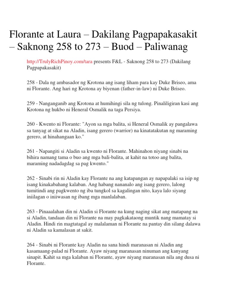 Florante at Laura | PDF