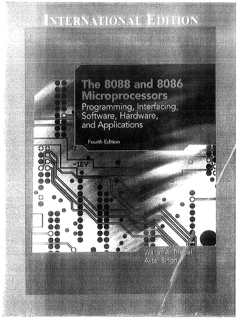 The 8088 and 8086 Microprocessors 4th Edition | PDF