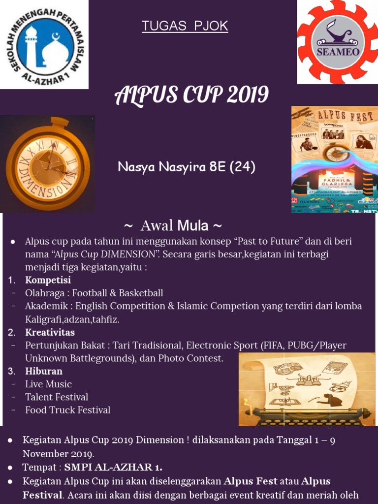 Alpus Cup (2019) (PJOK) PDF | PDF