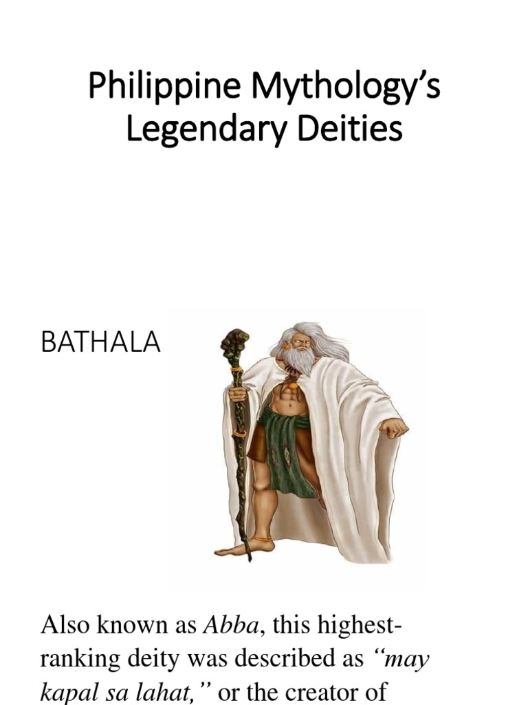 Philippine Mythology's Legendary Deities | PDF | History