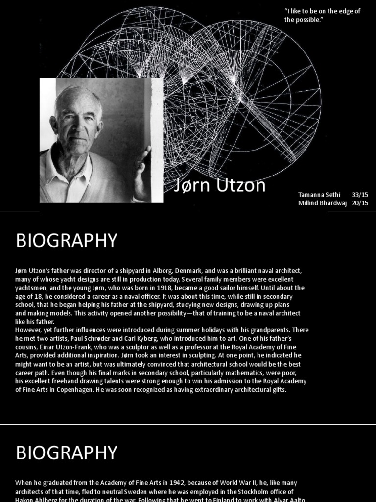 Jorn Utzon | PDF | Art