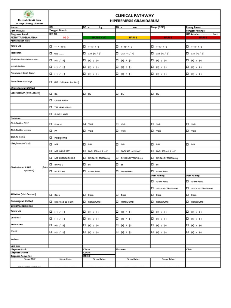 CP ObGyn-Izza-Revisi 1 | PDF
