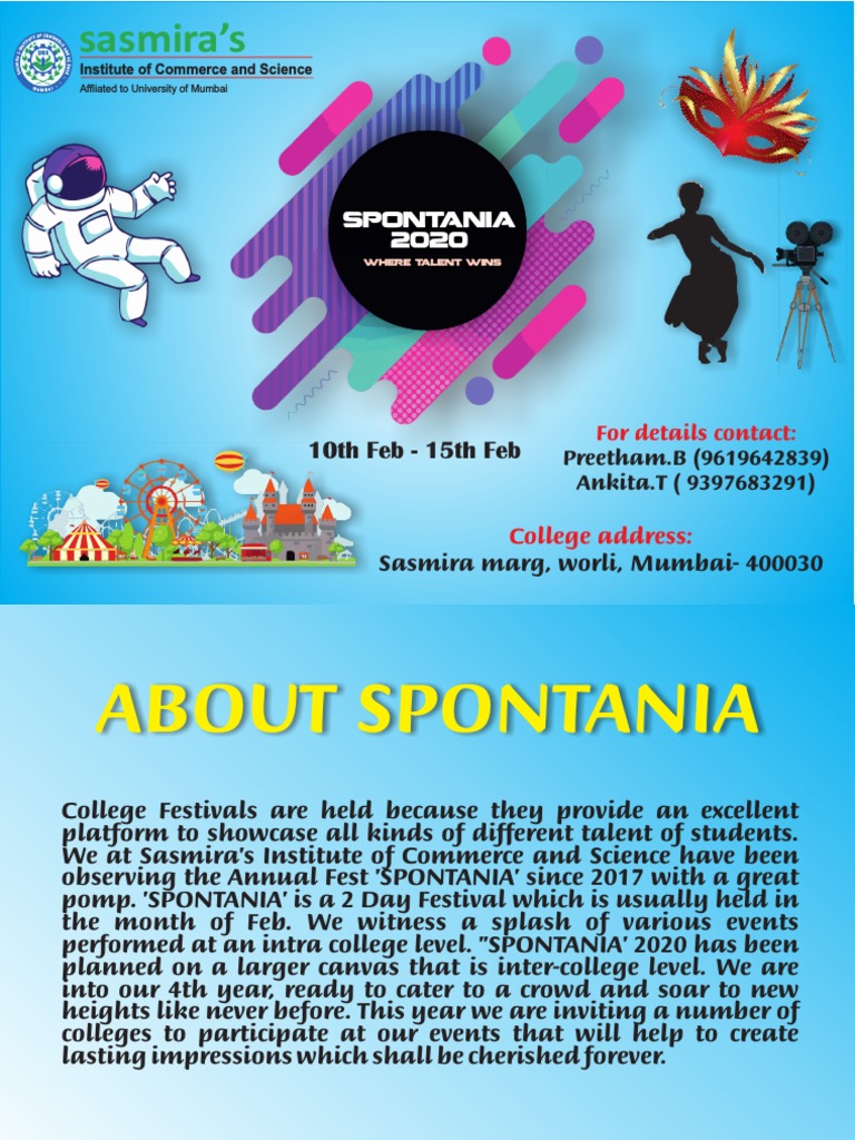 Spontania 2020 PDF | PDF