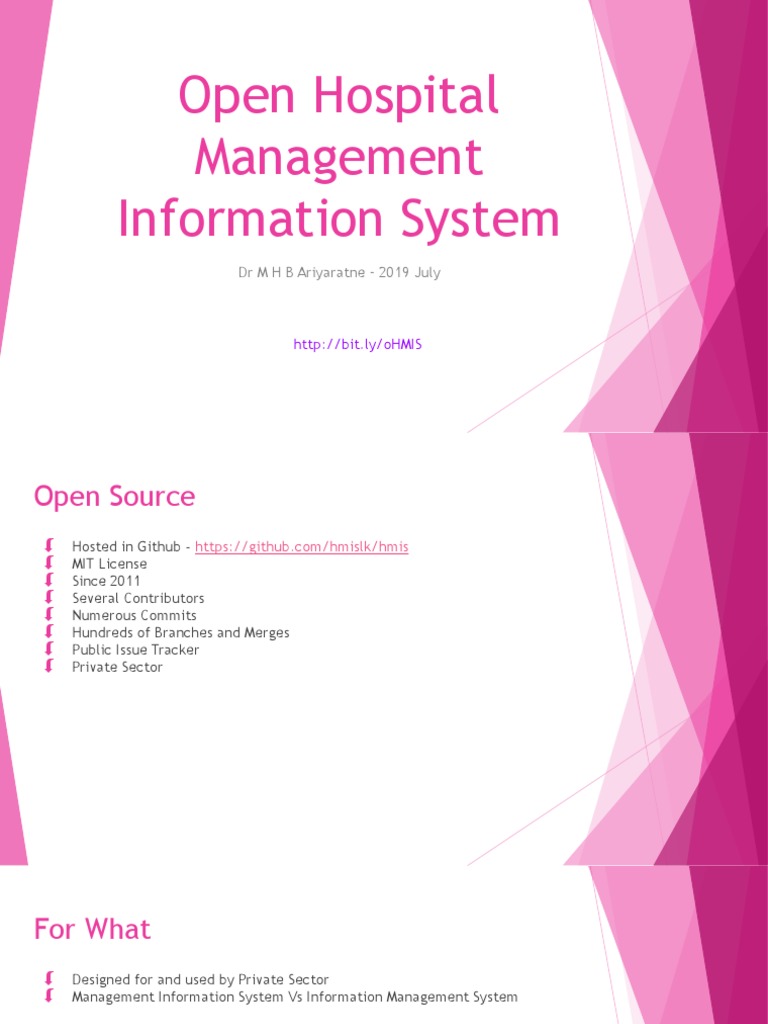Open Source Hospital Management Information System | PDF