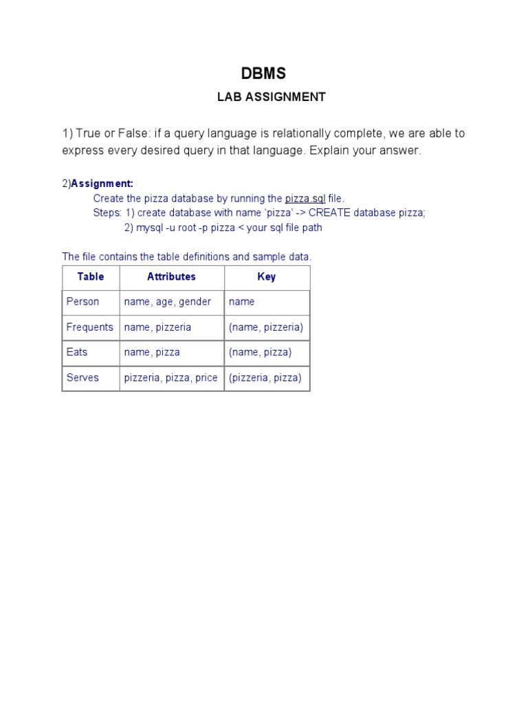 DBMS Lab | PDF | Games & Activities