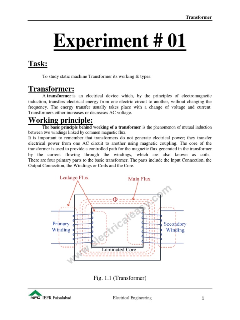 Lab#1, Experiment # 01 | PDF