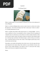 CARAGA and BARMM Culinary Delights | PDF | Foods | Cuisine