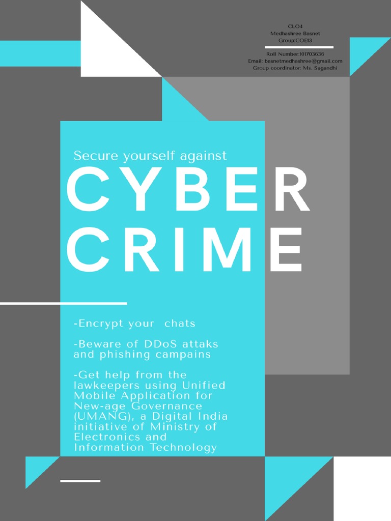 Cyber Crime Poster | PDF