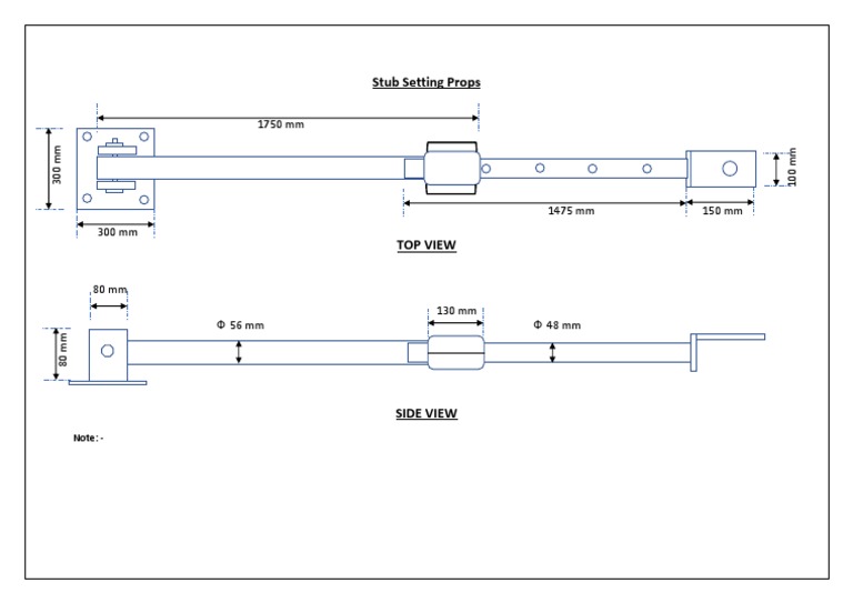Stub Setting Props for Transmission Lines | PDF