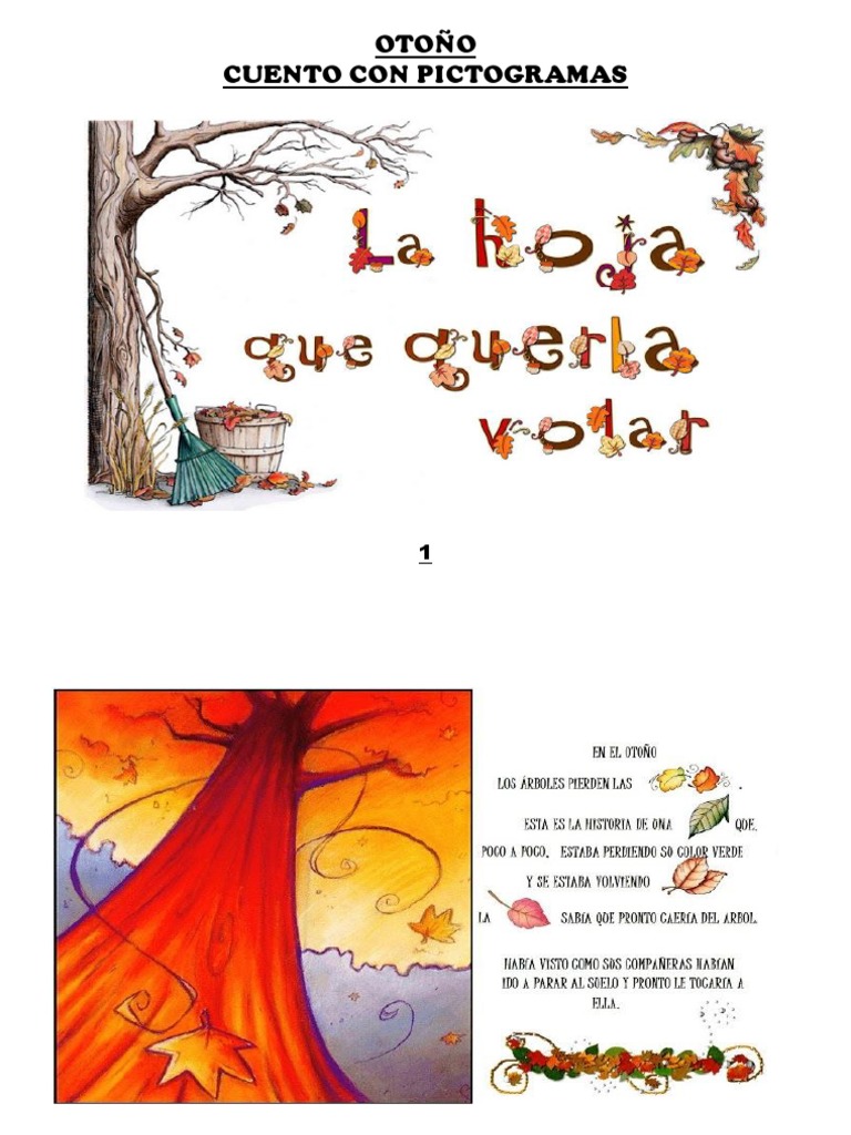 Otoño Cuento Con Pictogramas | PDF