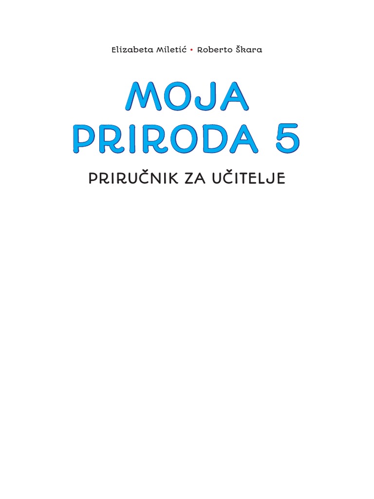 Priručnik_Priroda 5.pdf | PDF