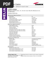 LDF4-50A Product Specifications | PDF | Coaxial Cable | Metrology