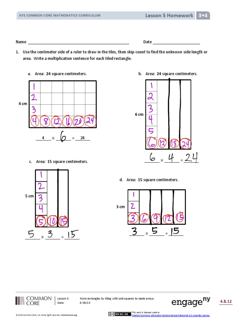 gr3 Mod4 Lesson05c | PDF | Home & Garden | Art