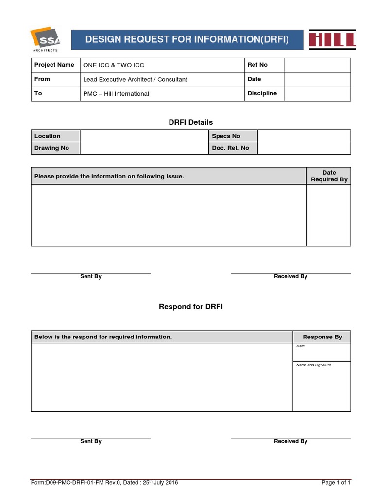 18.8 Design Request For Information | PDF