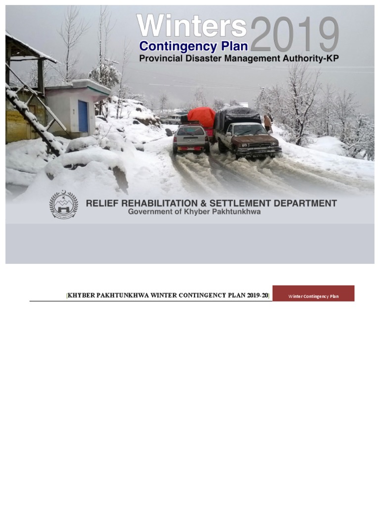 Winter Contingency Plan 2019 - 0 | PDF