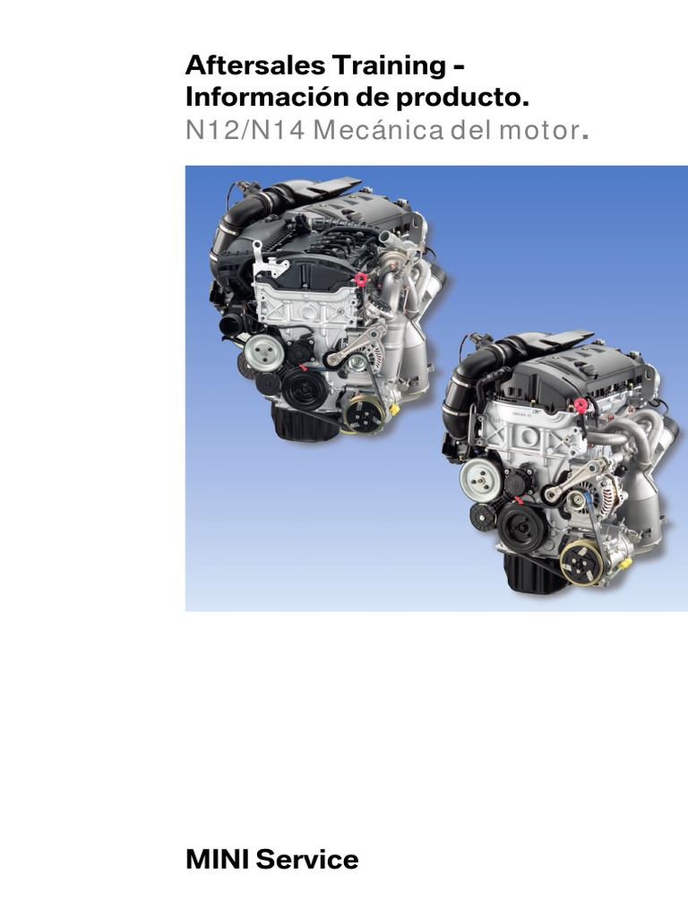 Motores N12 N14 Sistemas Mecanicos | PDF | Pistón | Motor de combustión ...