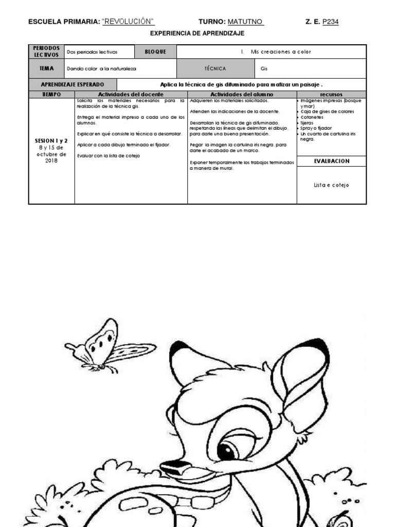 Planificacion de La Sesion 1 y 2 Gis | PDF