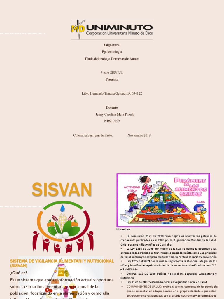 Sistema SISVAN: Vigilancia Nutricional | PDF | Relaciones personales ...