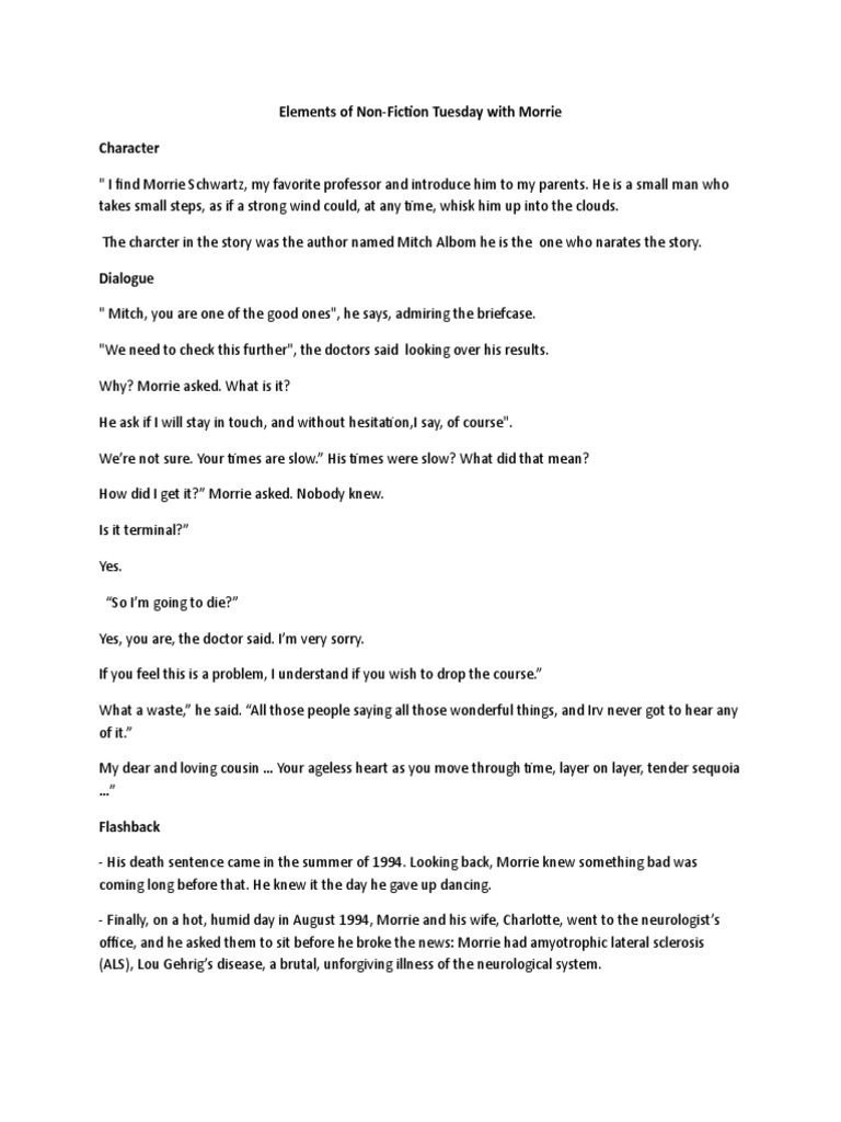 Tuesdays With Morrie | PDF