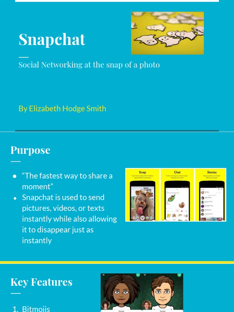 Snapchat Presentation | PDF