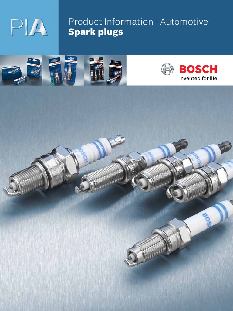 Spark Plugs Brochure PDF | PDF | Internal Combustion Engine | Fuel ...