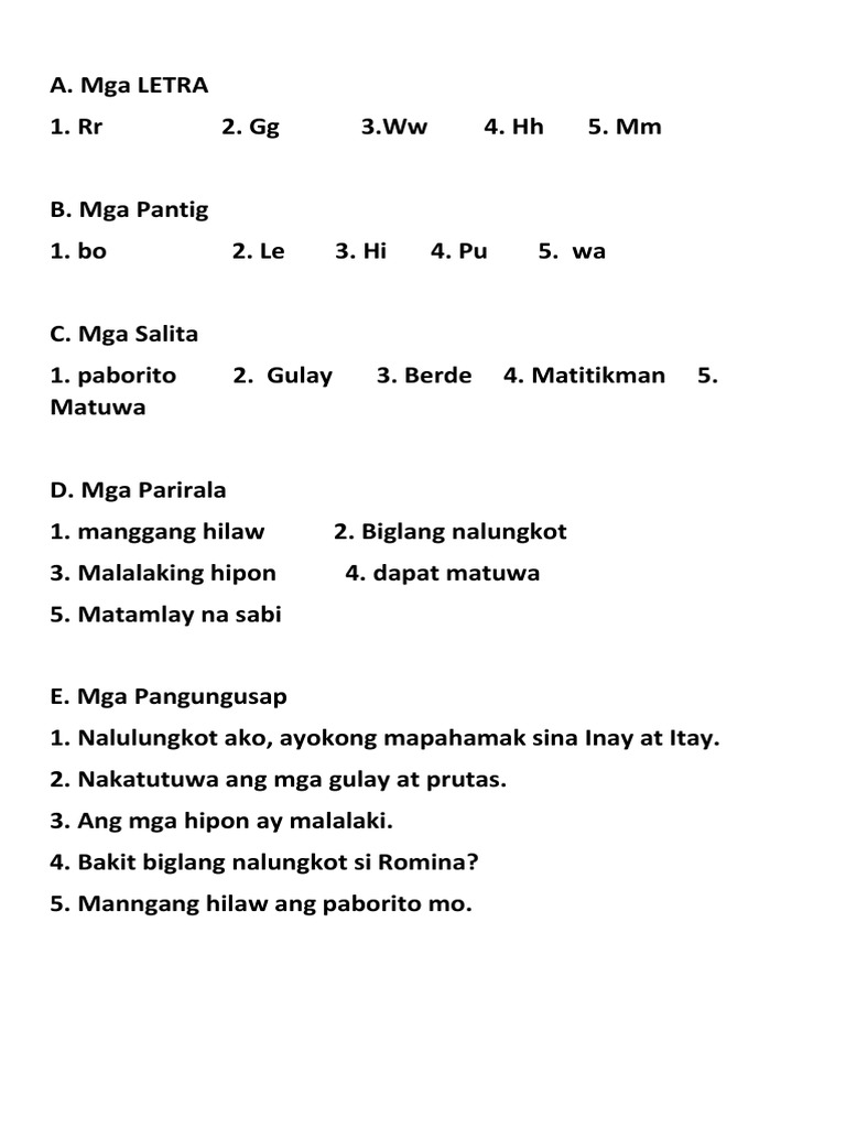 Pabasa Grade 2 Post | PDF