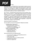 Tagalog Christian Sermon Outline | PDF