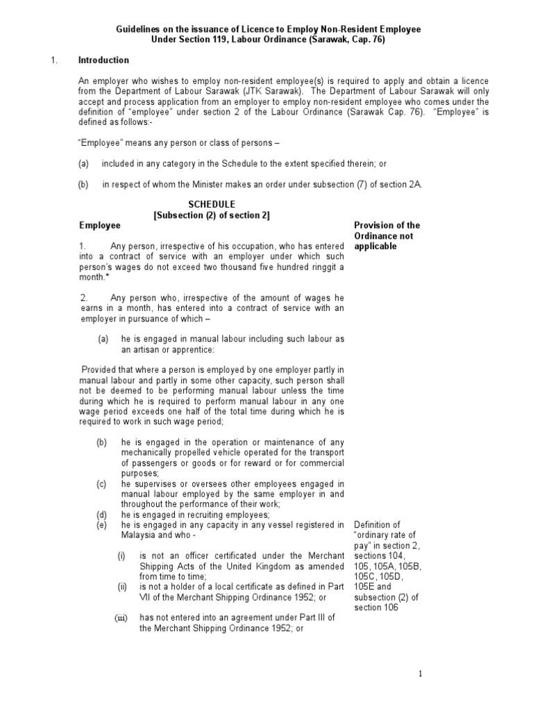 Guidelines - On - The - Issuance - of - AP - and - Licence | PDF ...