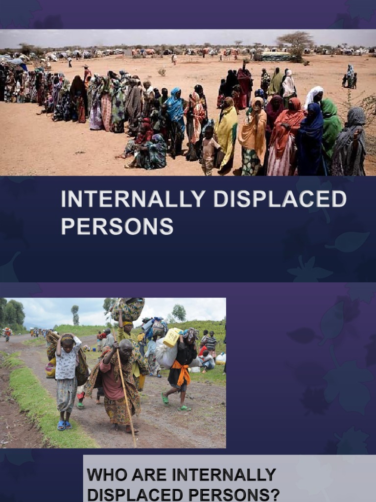 Understanding Internally Displaced Persons | PDF | Internally Displaced ...