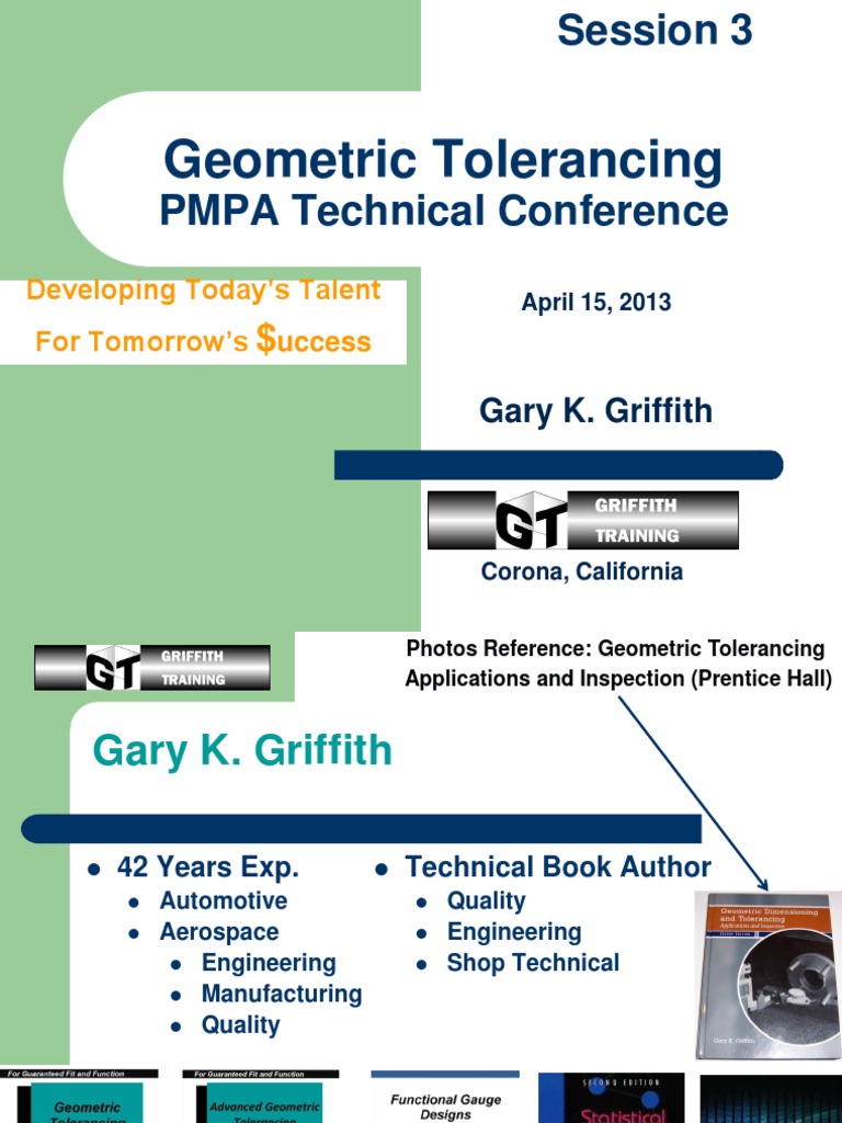 Geometric Tolerancing Techniques Explained | PDF | Engineering ...